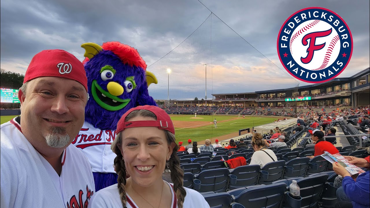 Fredericksburg Nationals Home Opener || Minor League Baseball ...