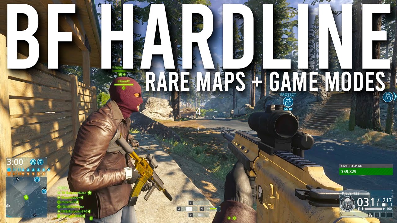 Battlefield Hardline Rare Maps + Game Modes In 2022 - YouTube