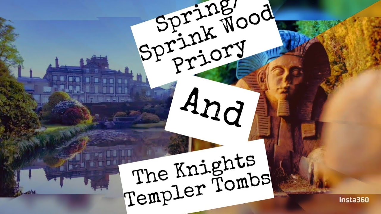 (Pt 2) Knight Templar Tombs at St Lawrence's Church Biddulph, with ...