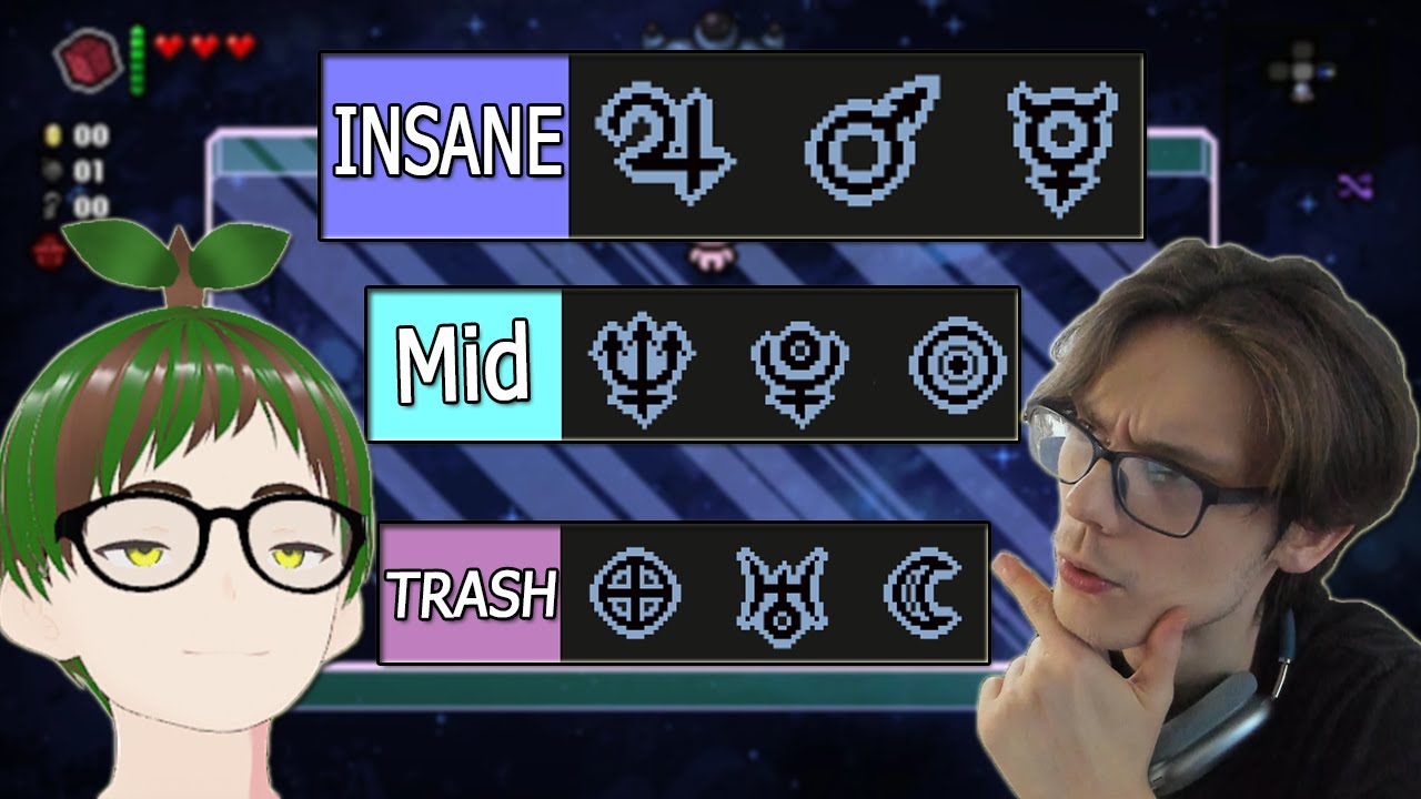 Debating what the BEST Planetarium Items are in Isaac - YouTube