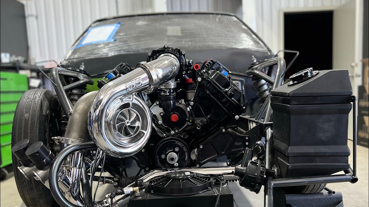 Turbo Fox Body gets polished Turbo Kit and we are almost ready to fire ...