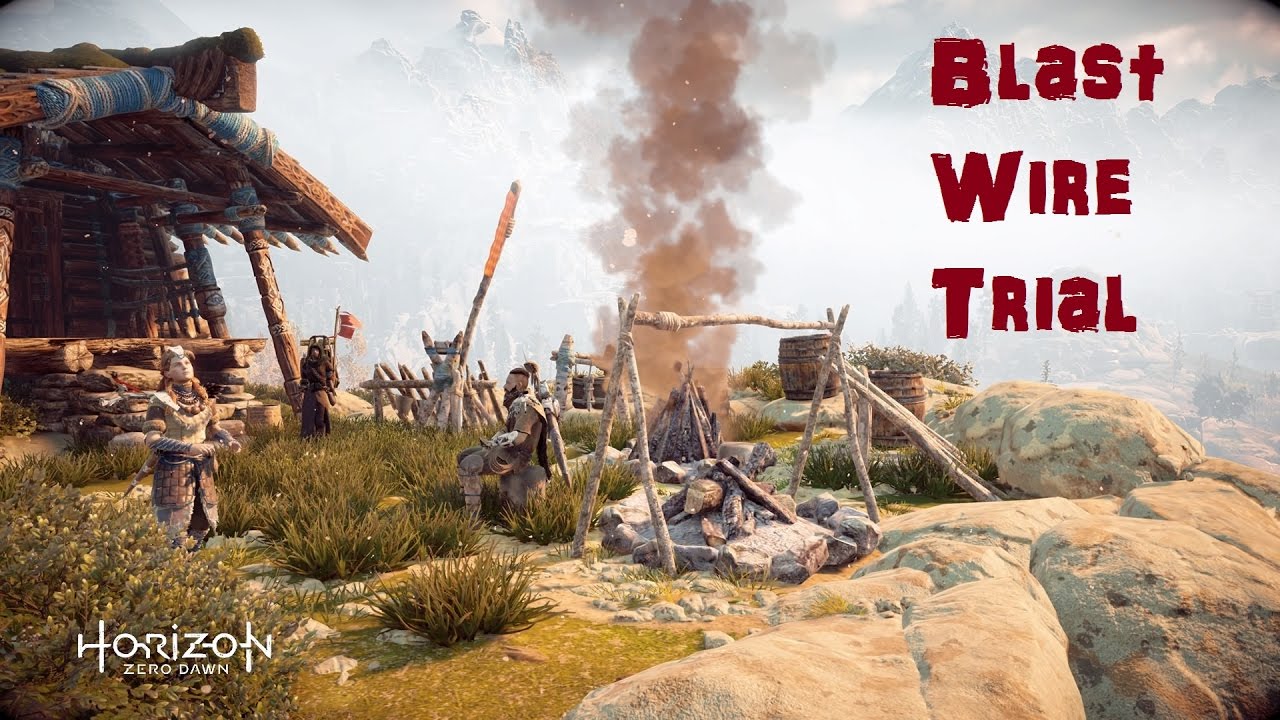 [Horizon Zero Dawn] Quickly Beat the Blast Wire Trial - YouTube