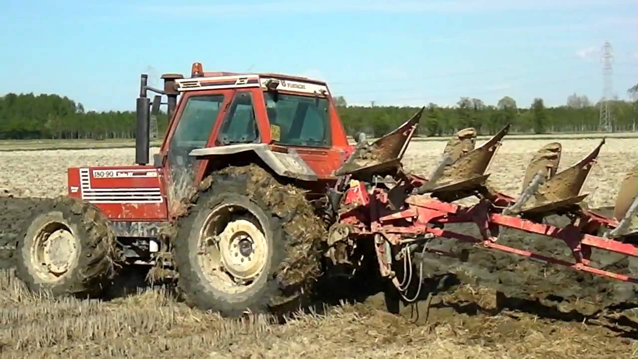 Aratura Trainata 180-90 Turbo DT + TL100A Agri957 - YouTube