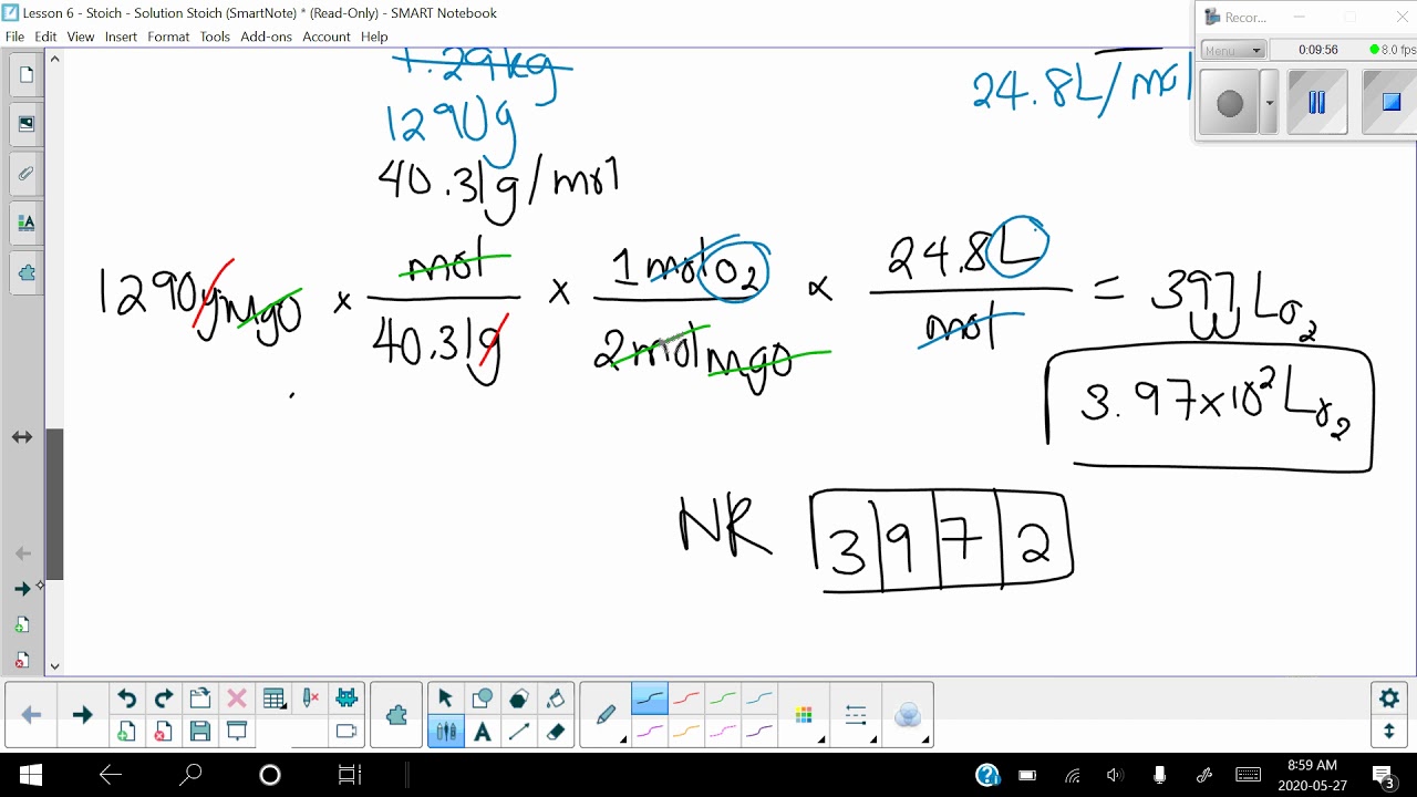 Stoich Lesson 6: Solution Stoich - YouTube