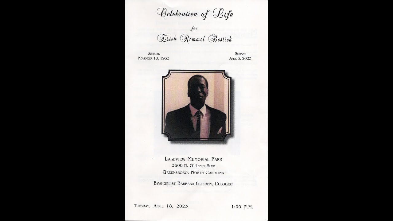 Erik Rommel Bostick - YouTube