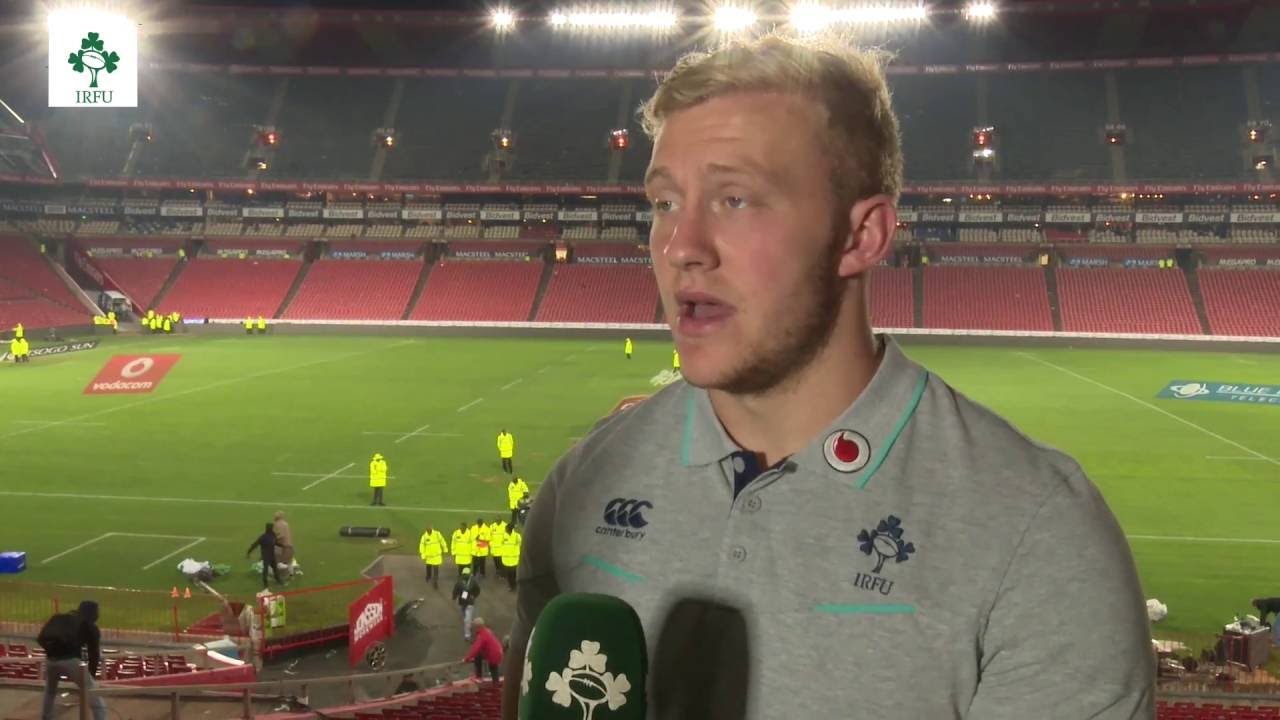 Irish Rugby TV: Stuart Olding Reflects On The Second Test - YouTube