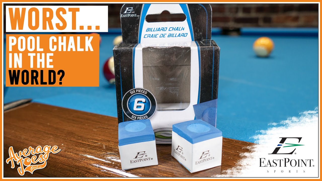 WORST Pool Chalk in the World? | East Point Pool Chalk Full Review ...