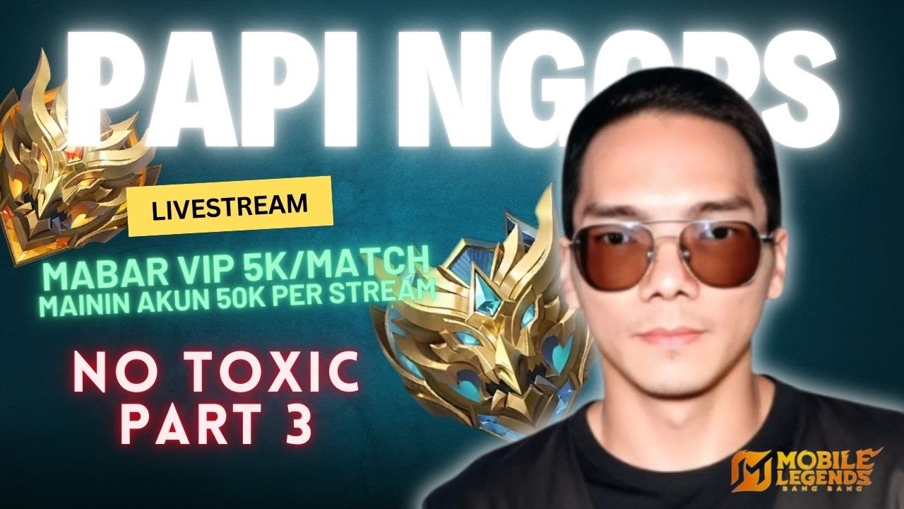 🔴 LIVE PUSH RANK MLBB MABAR VIP ONLY #MLBB #mobilelegends #mlbbcreator ...