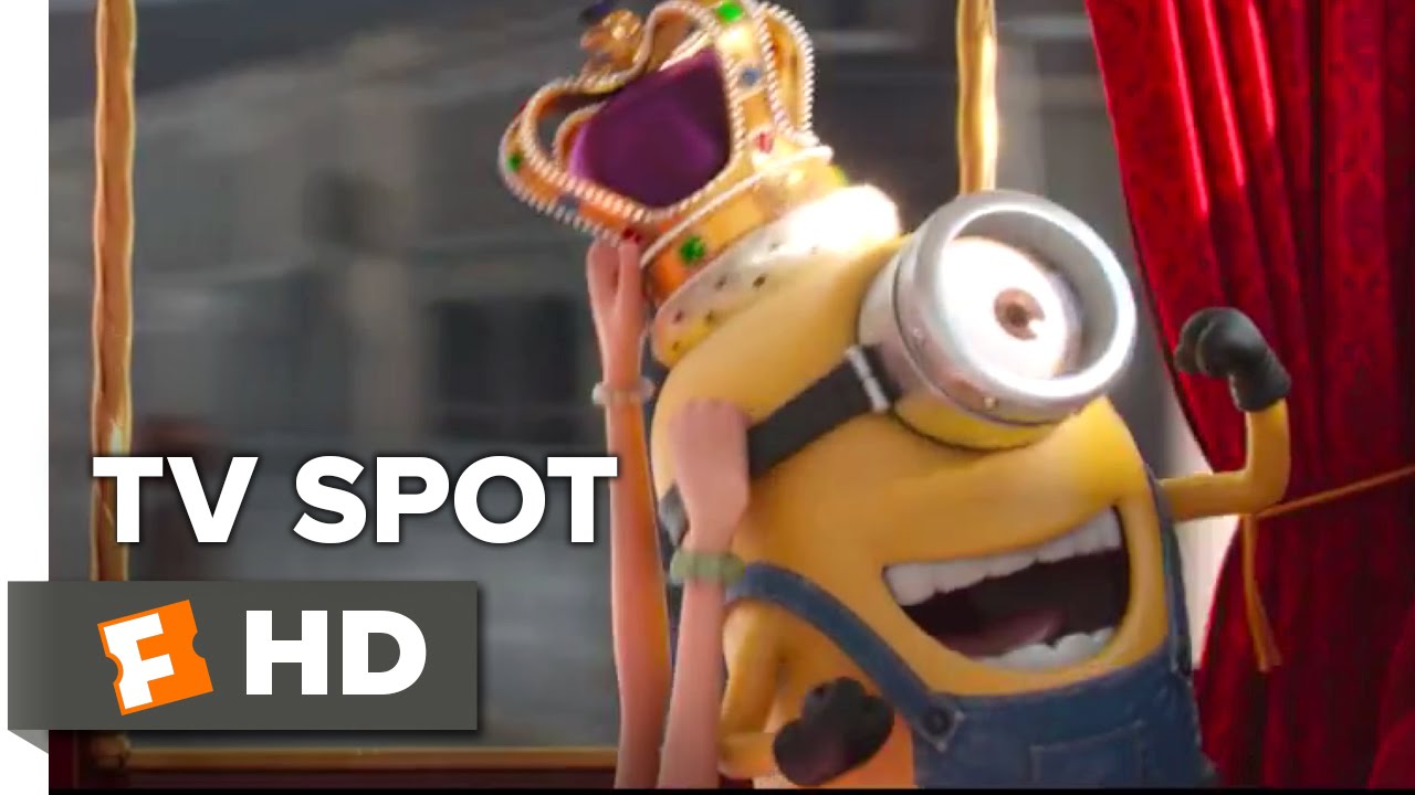Minions Movie TV SPOT - The Road to Reign (2015) - Despicable Me Spin ...