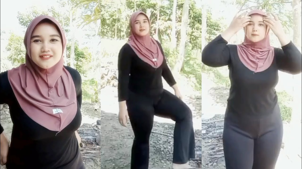 Bunda jilbab cantik istri orang - YouTube