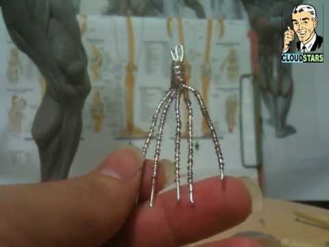 How To Sculpt Ecorche Hercules - Part 29 Creating Hand Armature - YouTube