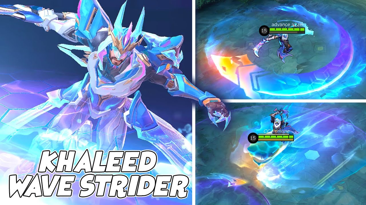 Khaleed Wave Strider Epic Skin Spotlight - YouTube