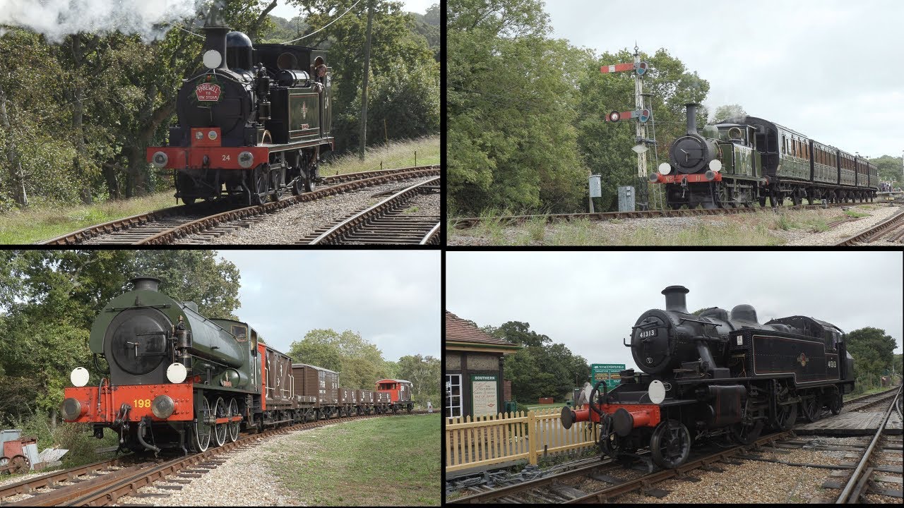 Isle of Wight Steam Railway - Four Island Classes Gala September 2019 ...