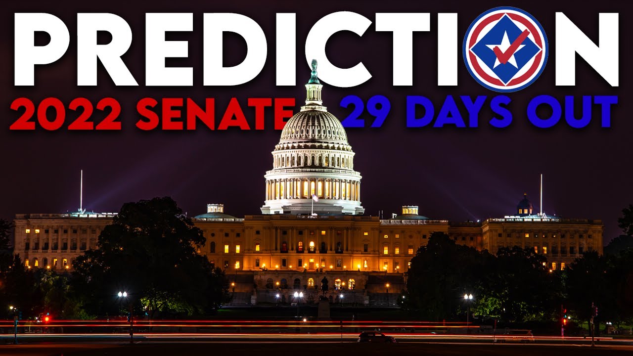 2022 Senate Map | 29 Days Until the Election - YouTube