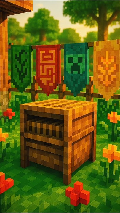 How To Craft A Loom | How To Make A Loom | Minecraft #shorts #minecraft ...