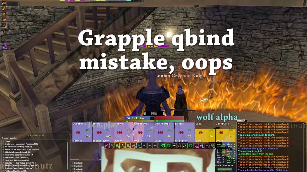 DAOC Hero Chain Pulling in RvR - YouTube