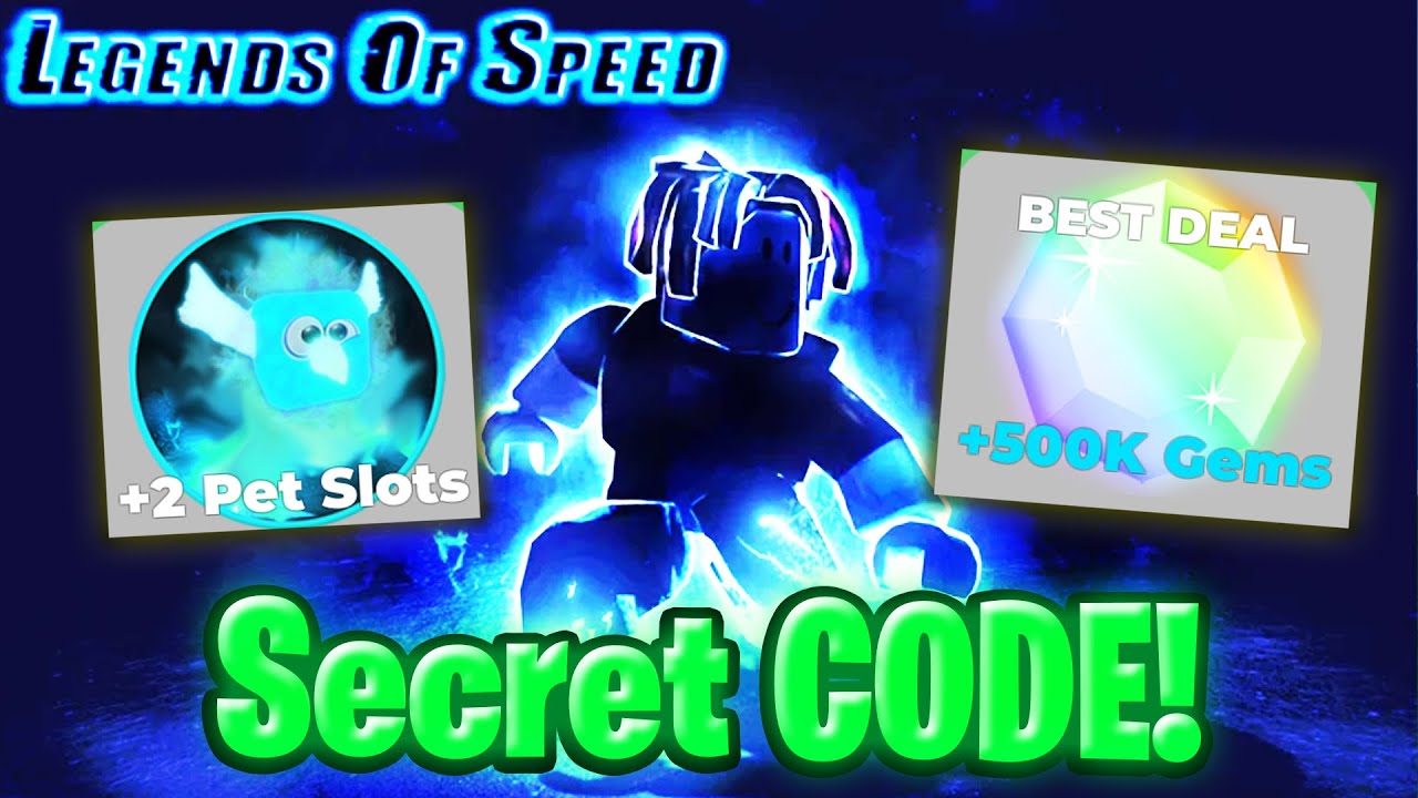 Legends Of Speed SECRET SPEED CODE! - YouTube