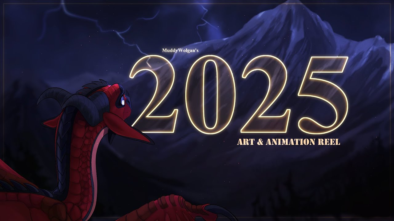 2025 Art & Animation Reel - MuddyWolgan - YouTube