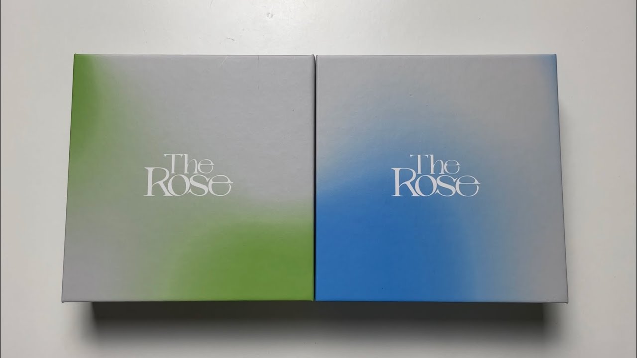 ♡Unboxing The Rose 더 로즈 1st Studio Album HEAL (~ & - Ver.)♡ - YouTube