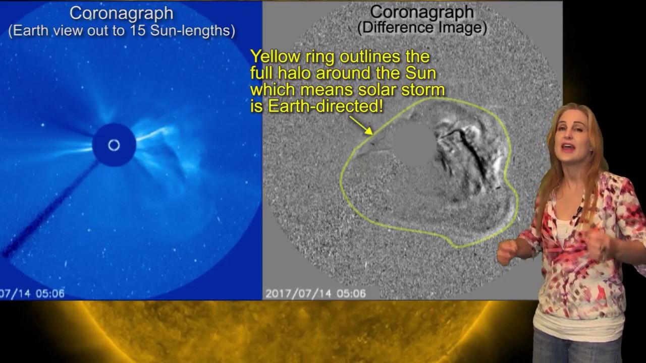 Massive Sunspot Launches Big Solar Storm at Earth: Solar Storm Forecast ...