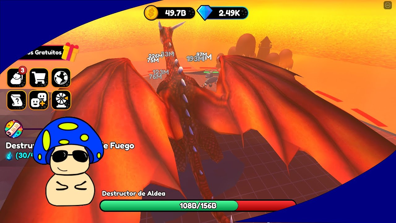 Me enfrento a un dragón con mi ejercito de mascotas || ROBLOX PROTA ...