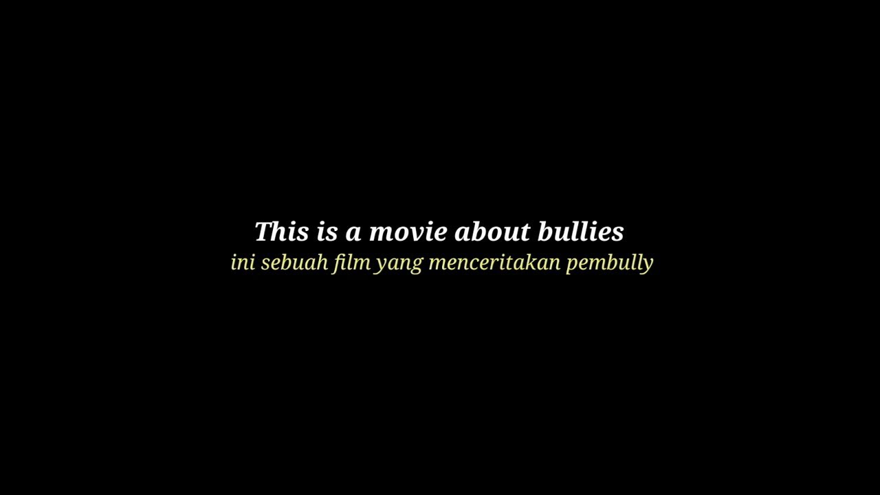 "Short Film Bullying by SMAN 1 LOA KULU" - YouTube