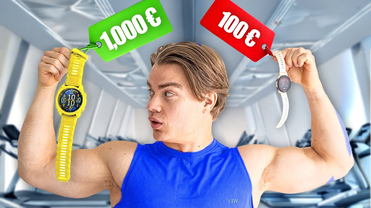 1000€ vs 100€ URHEILUKELLO - YouTube