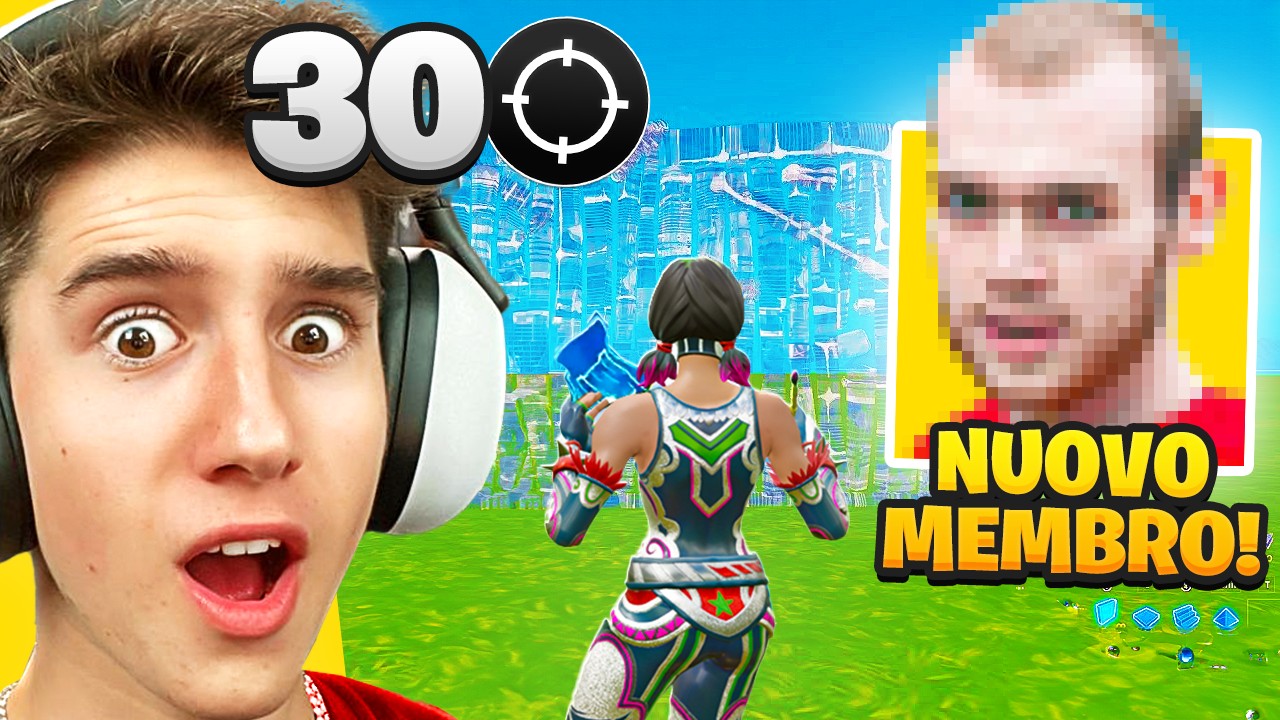 Ecco il NUOVO MEMBRO del mio Team di Fortnite! *pro player* - YouTube