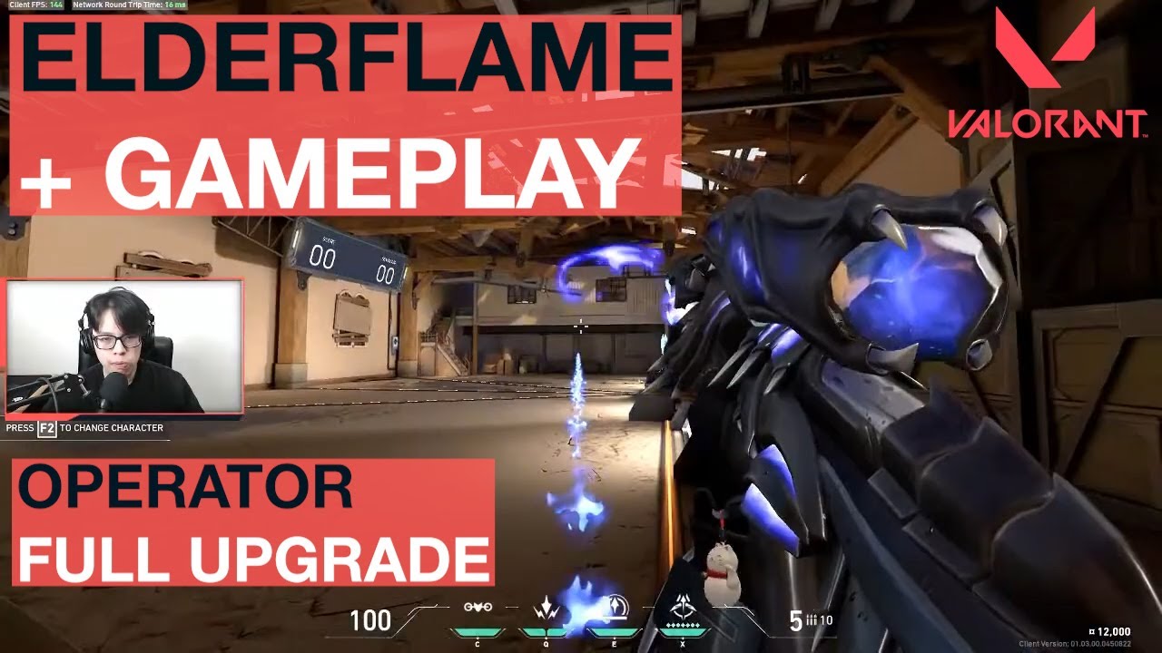 Beli Skin ELDERFLAME + Full Upgrade Operator + Gameplay | VALORANT ...