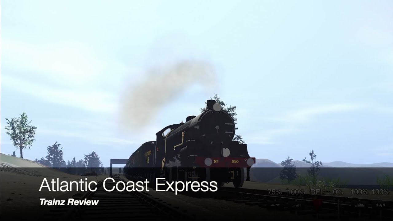 Atlantic Coast Express Trainz 3 Review - YouTube