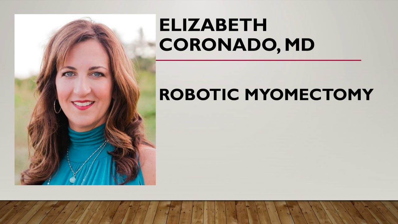 Robotic Myomectomy | Removing Fibroid Tumors | Da Vinci - YouTube