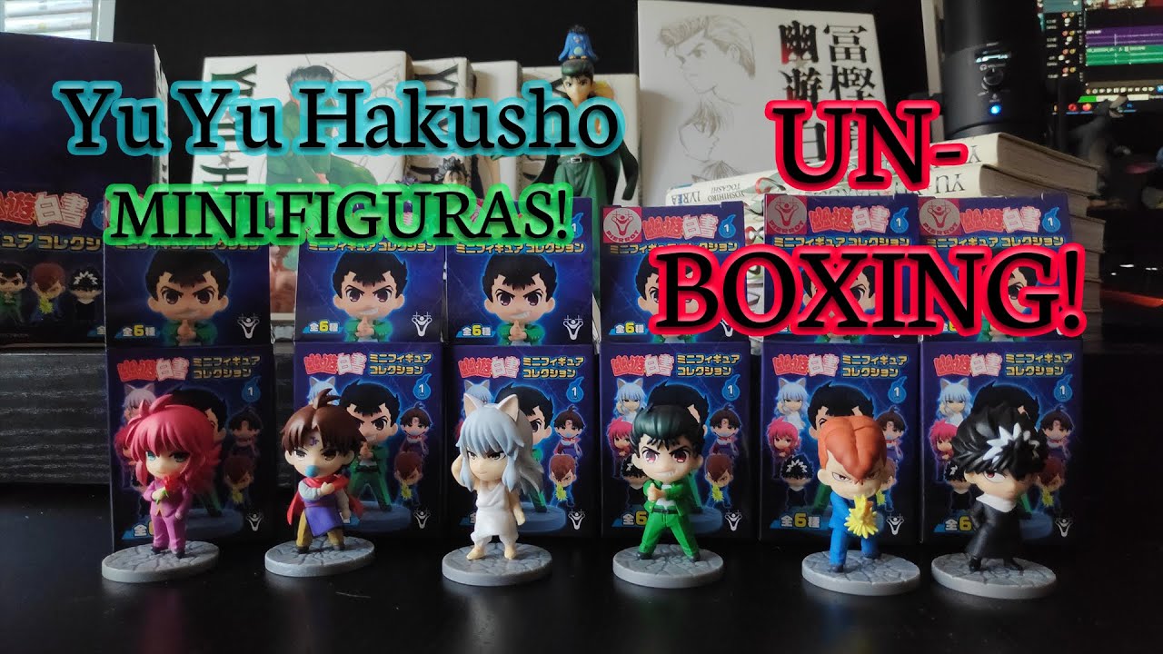 YU YU HAKUSHO MINI FIGURES - UNBOXING - YouTube