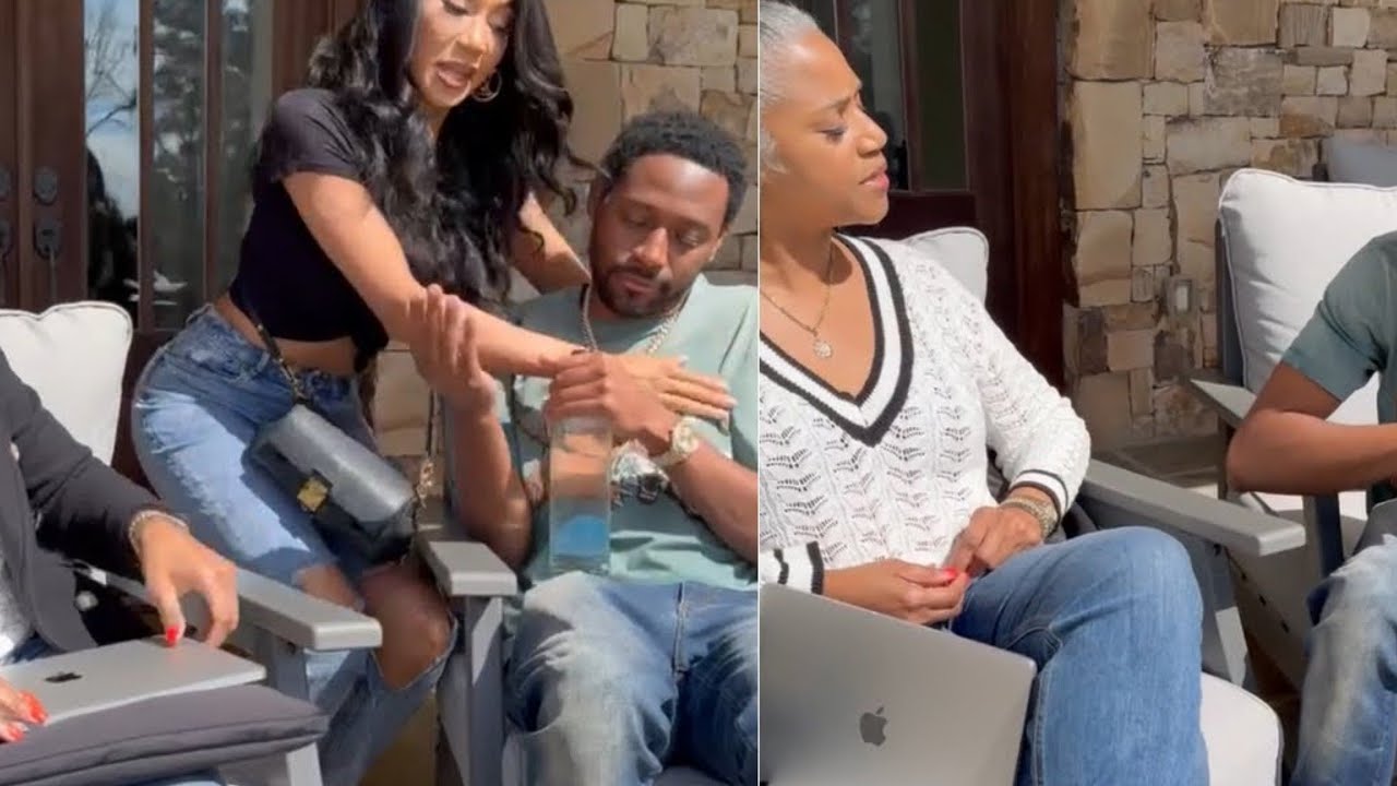 Kountry Wayne (Reaction) - When Rolanda realizes Wayne is hitting Sarah ...