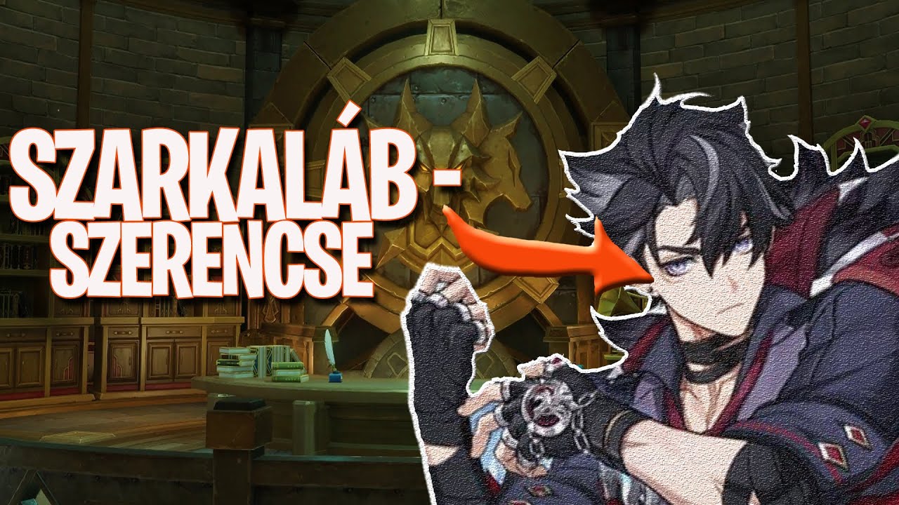 SZARKALÁB AZ ÚJ SZERENCSE AMULETT!?│GENSHIN IMPACT NYITOGATÁS #6. RÉSZ ...