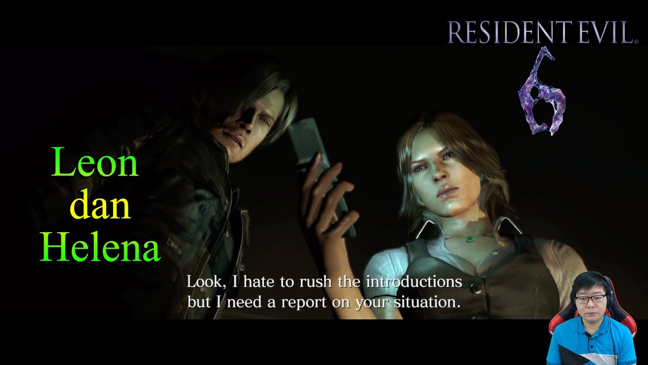 Leon dan Helena, Resident Evil 6 Gameplay Part 1 - YouTube