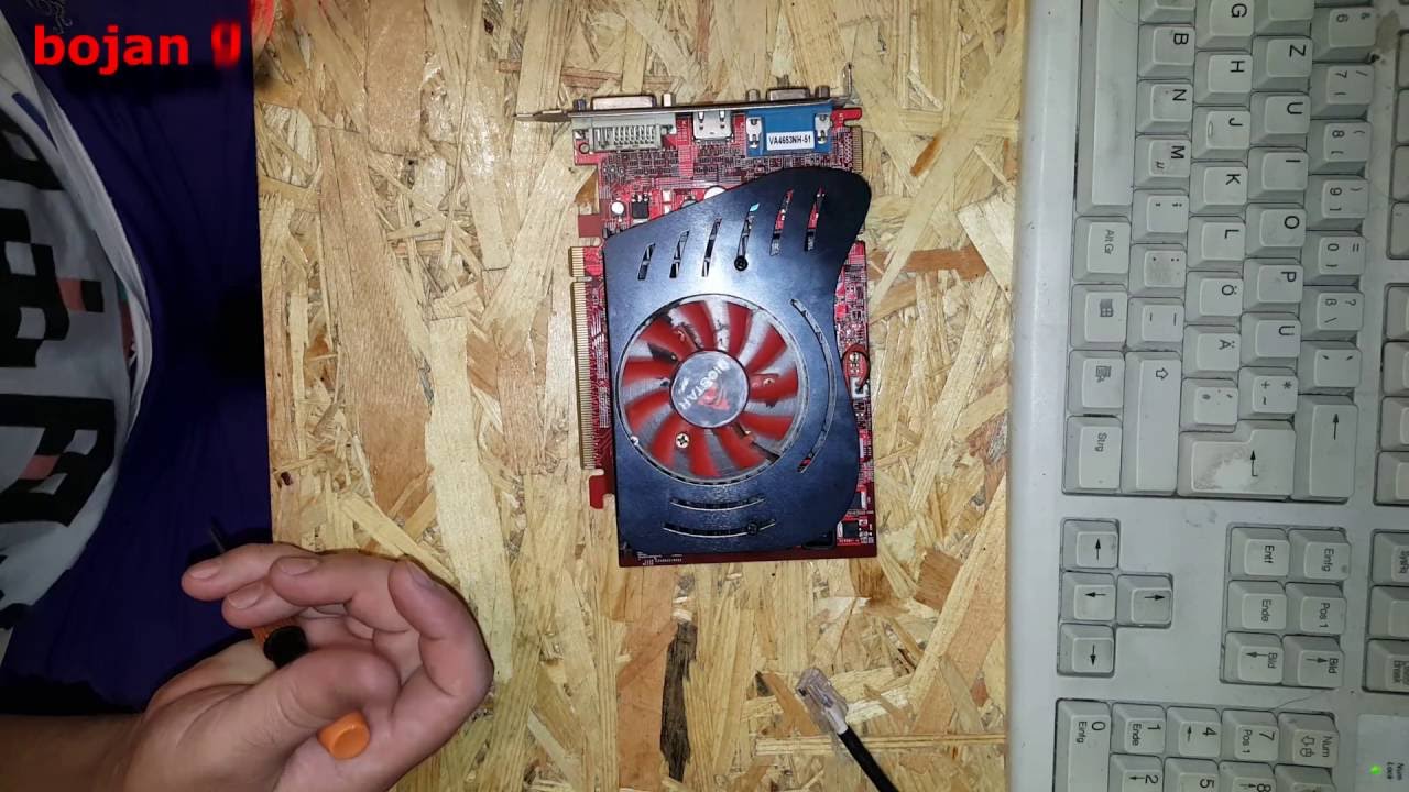 Repair of graphics cards black screen or lines on the screen with ...