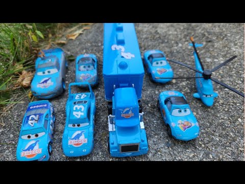 Looking for Disney Cars Lightning McQueen Dinoco, The King,Tow Mater ...