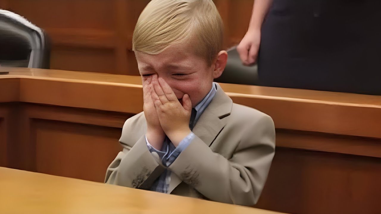 This little boy Says One Word Crying at Adoption Hearing, Judge Stops ...