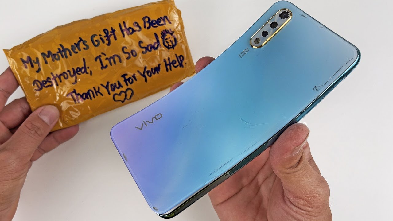 How to restore Vivo S1 Cracked Phone - Restoring Destroyed Phone - YouTube