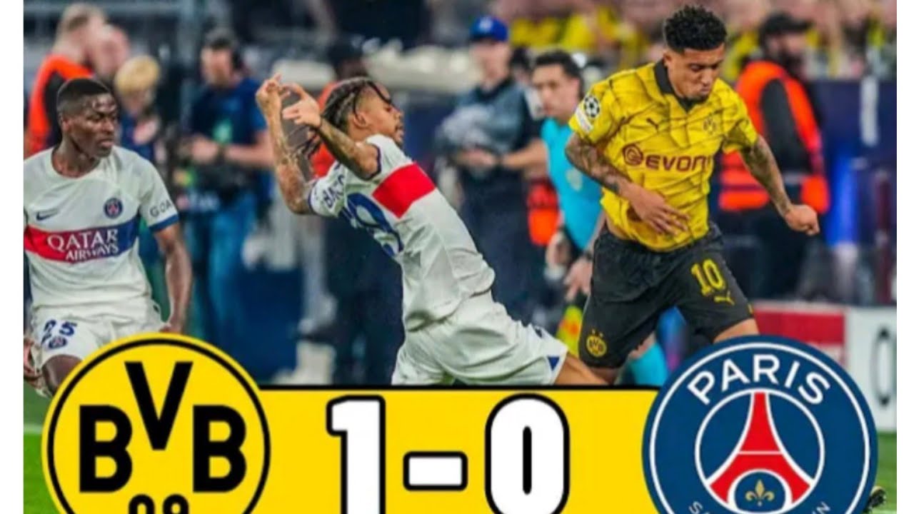 Dortmund Home-- Psg Vs Dortmund 0-1 UEFA Championship Semi-final ...