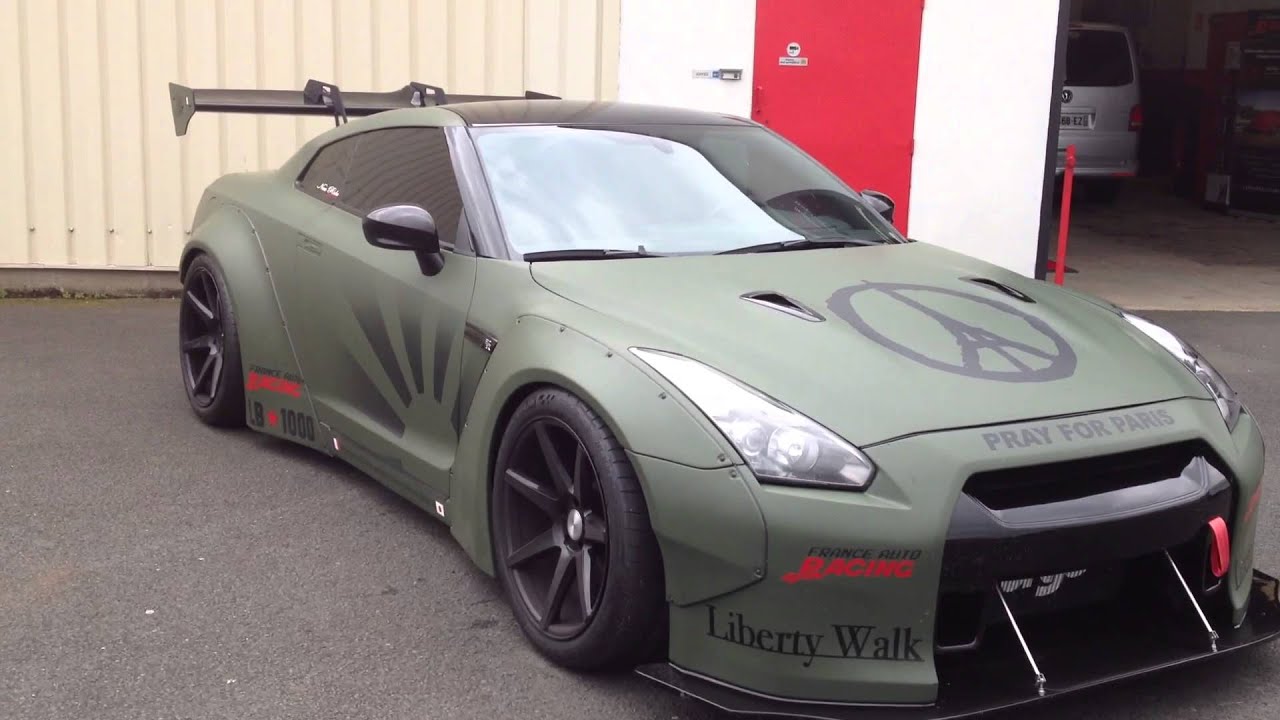 Nissan GT-R LB 1000 walkaround - YouTube