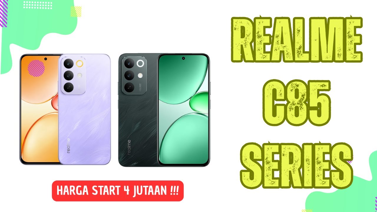 Realme C85 Pro & C85 Resmi Hadir! Harga Terjangkau Tahan Air!! - YouTube