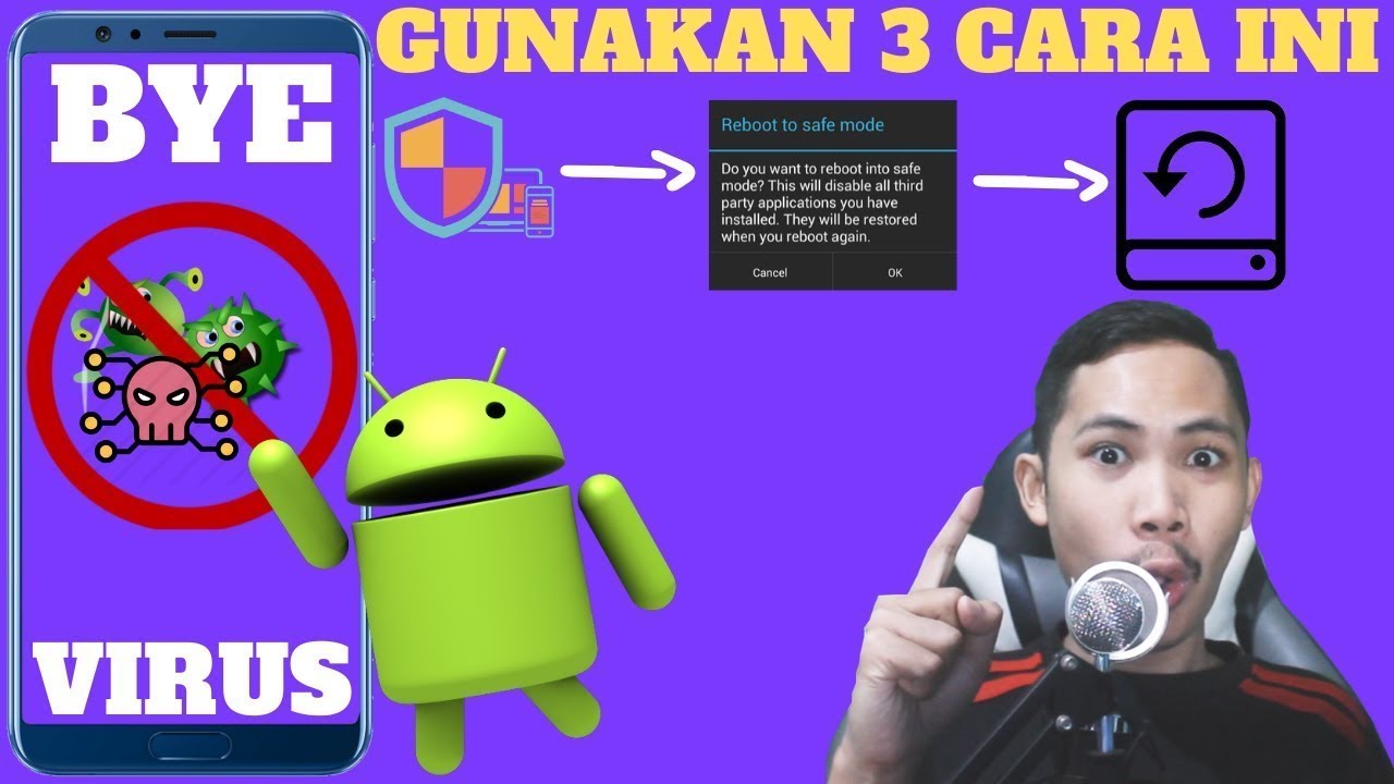 BYE VIRUS ANDROID ! Begini 3 Cara Menghapus Virus Di Hp Android Terbaru ...