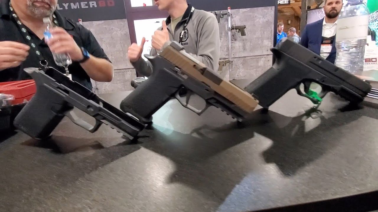 Polymer 80 New Single Stack and Sig Frame Shot Show 2020 - YouTube