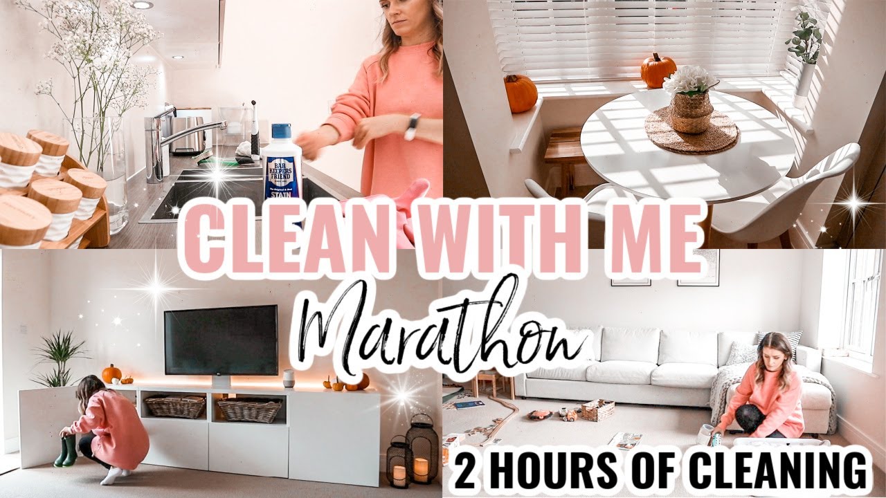 2020 CLEAN WITH ME MARATHON | 2 HOURS OF DEEP EXTREME CLEANING ...