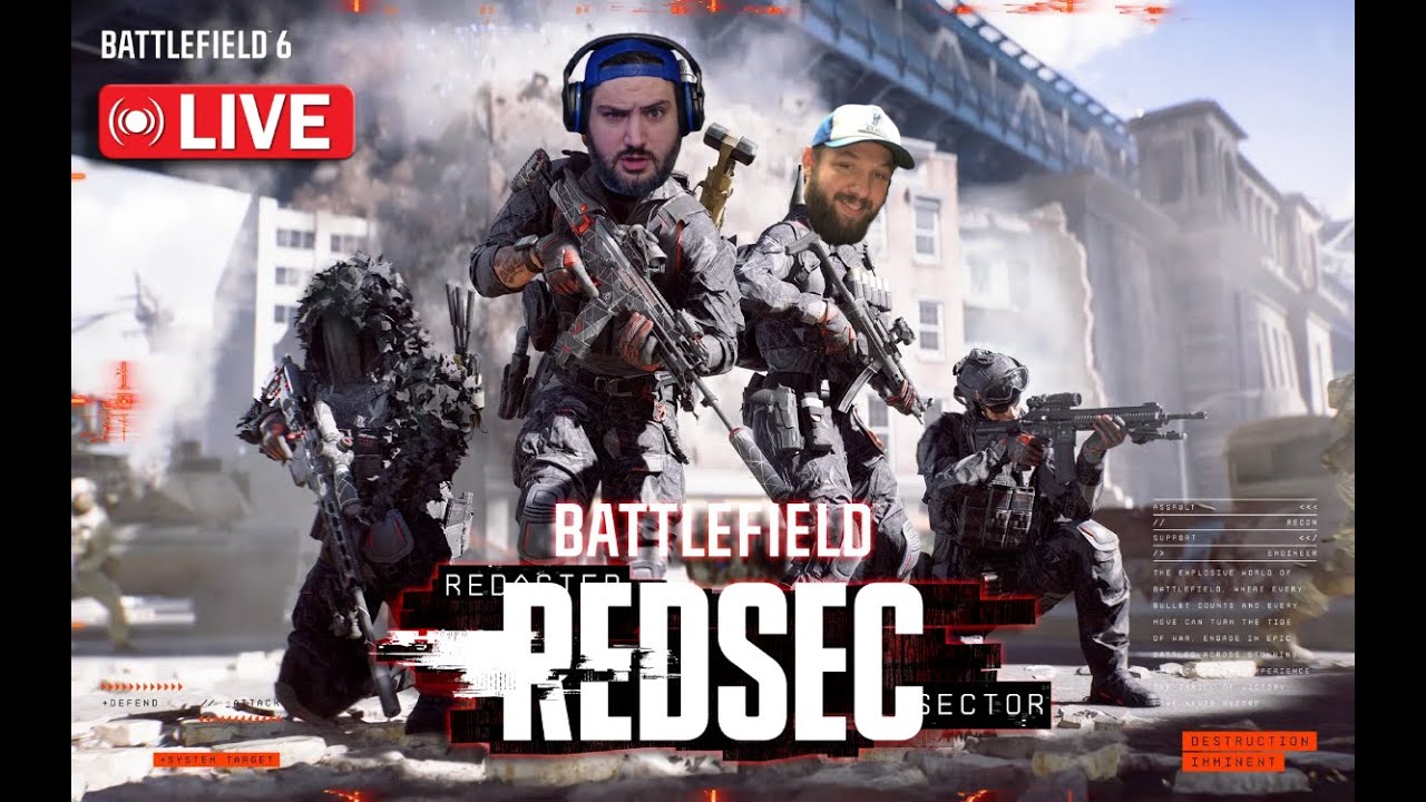 LIVE - BATTLEFIELD 6 REDSEC BATTLE ROYALE - BR BIG MAP GAMEPLAY w ...