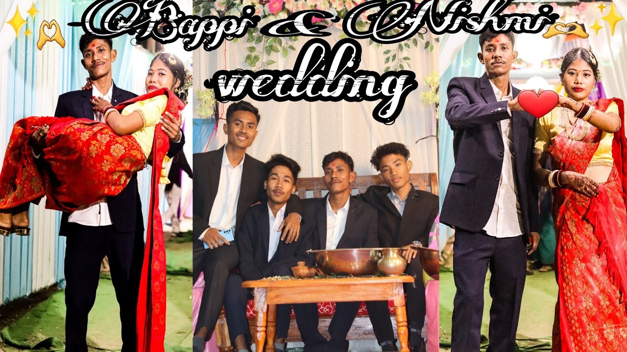 Mr. Bappi Debbarma & Ms. Nishmi Debbarma Wedding || Happy Marriage Life ...