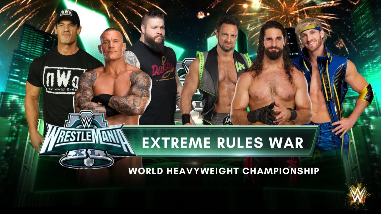 Randy Orton VS Seth Rollins WWE World Heavyweight Championship ...