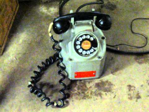 Explosion Proof Crouse-Hinds Navy Ship Phone Ringing WWII - YouTube
