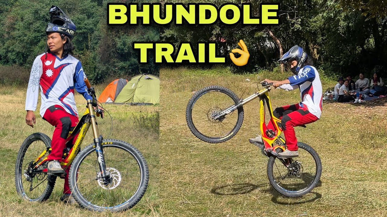 BHUNDOLE TRAIL😎 || NEW OUTFIT😁|| NEW TRAIL || @pemsangtamang514 - YouTube